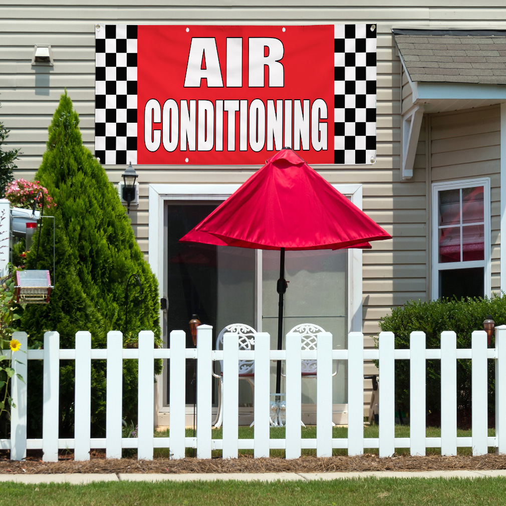 Vinyl Banner Multiple Options Air Conditioning Auto Body Shop Car ...
