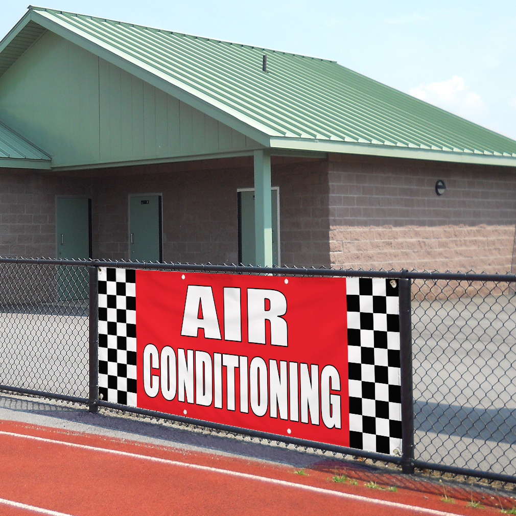 Vinyl Banner Multiple Options Air Conditioning Auto Body Shop Car ...