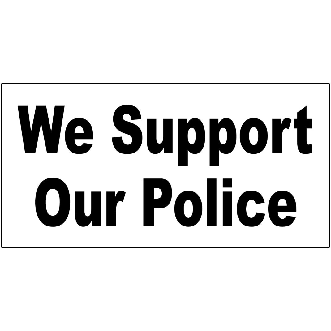 Support Our Police Symbols