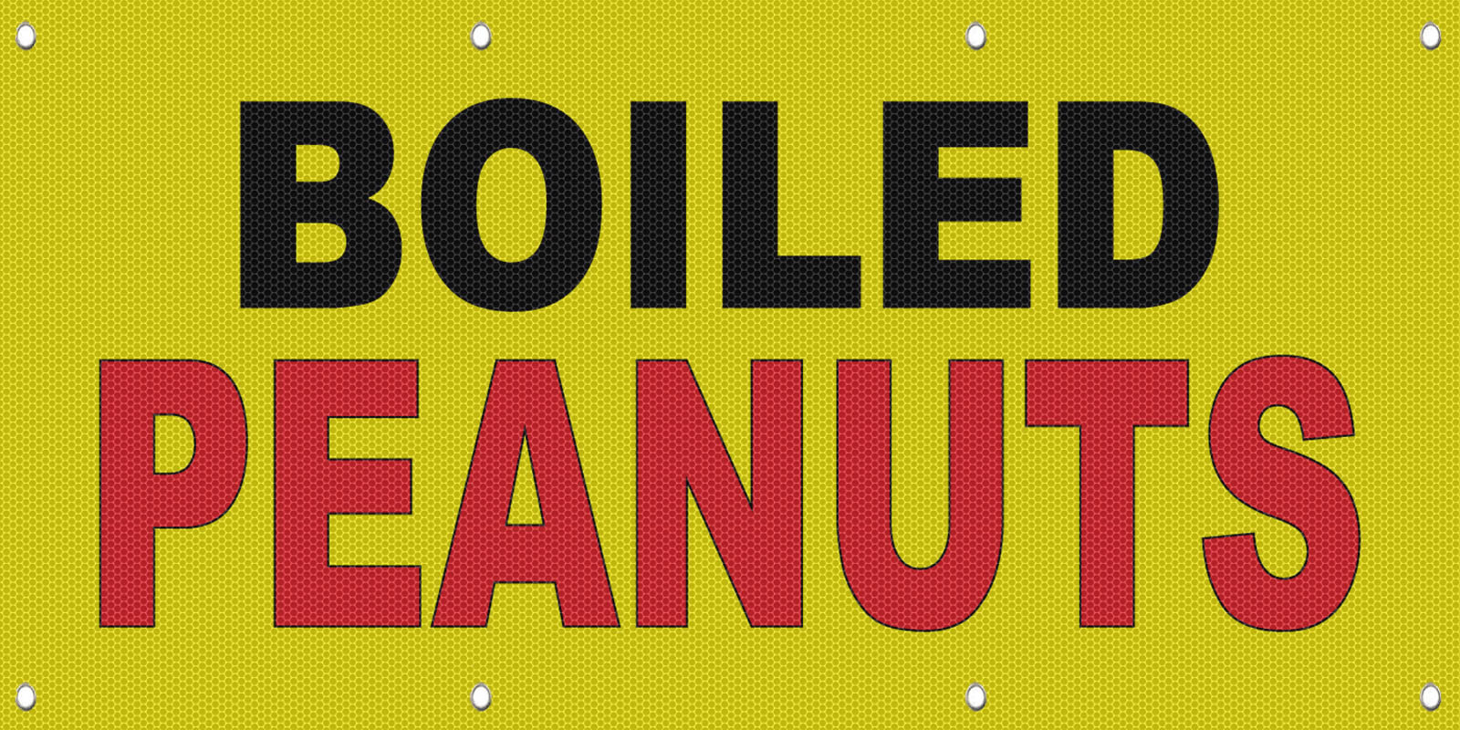 Boiled Peanuts Black Red Yellow Background Food Restaurant MESH Banner ...