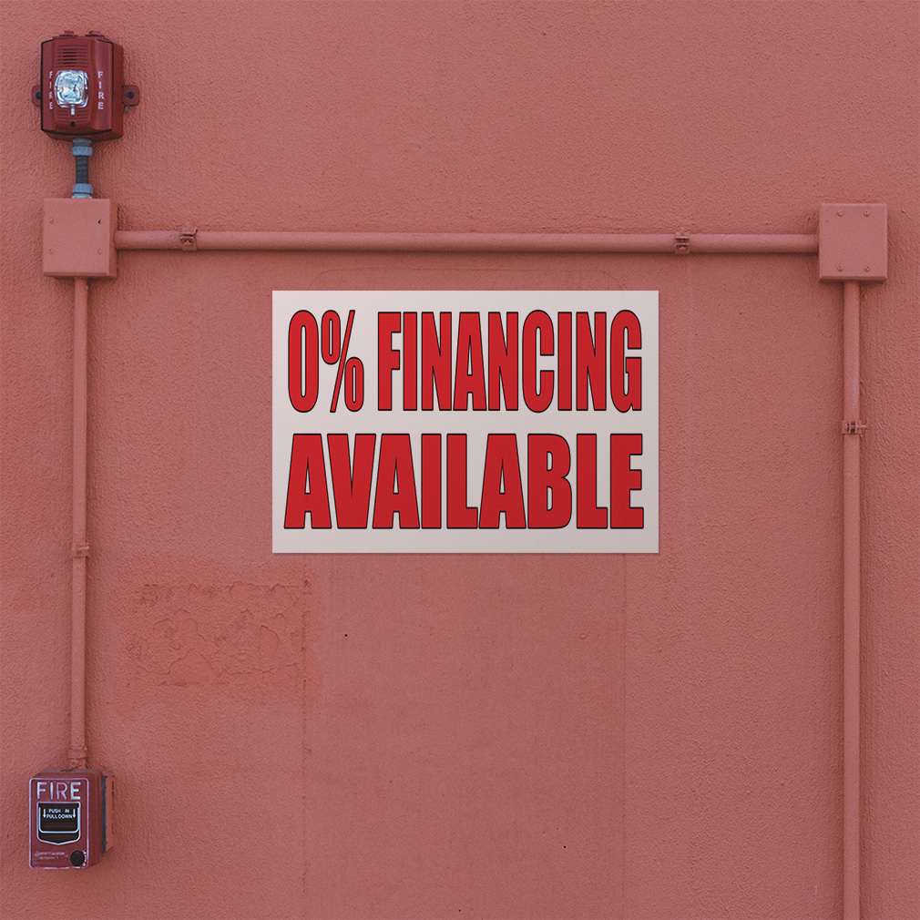 Decal Stickers 0% Financing Available Auto Body Shop Car Vinyl Store ...