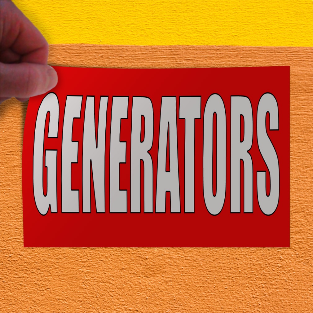 Decal Stickers Generators Red Home Remodeling Vinyl Store Sign Label ...