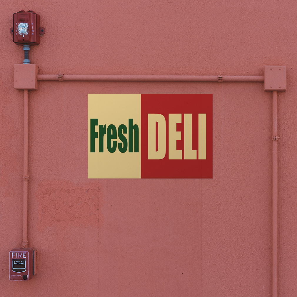 Decal Stickers Fresh Deli Food Fair Promotion Business Vinyl Store Sign ...