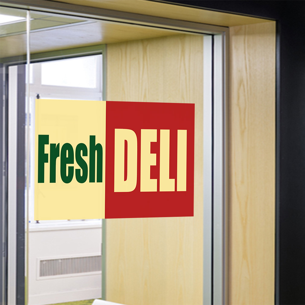 Decal Stickers Fresh Deli Food Fair Promotion Business Vinyl Store Sign ...