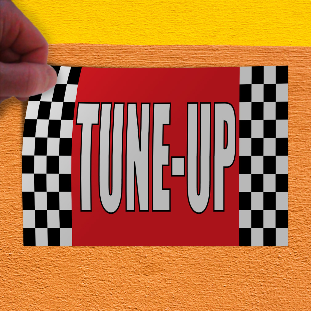 Decal Stickers Tune-Up Auto Body Shop Car Repair Vinyl Store Sign Label ...