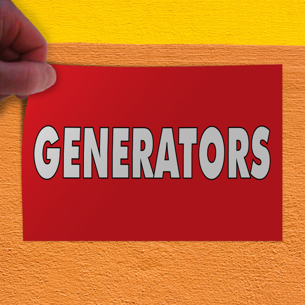 Decal Stickers Generators Red Home Remodeling Vinyl Store Sign Label ...