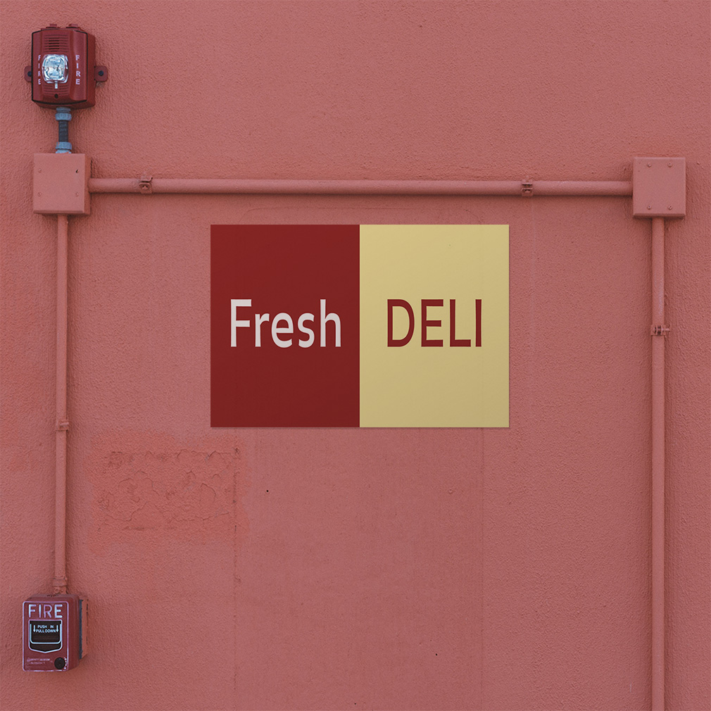 Decal Stickers Fresh Deli Food Fair Promotion Business Vinyl Store Sign ...